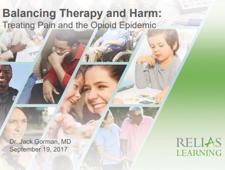 Balancing Therapy and Harm: Treating Pain and the Opioid Epidemic