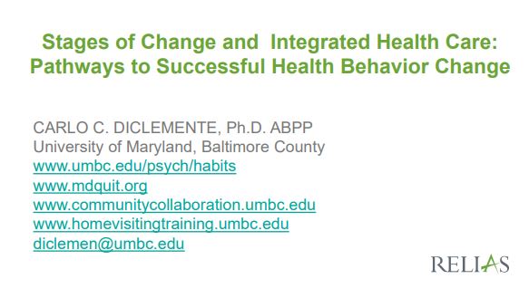 Stages of Change and Integrated Health Care [Webinar]
