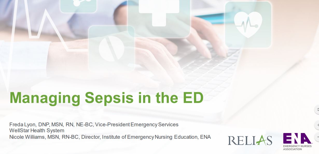 Managing Sepsis in the Emergency Department [Webinar]