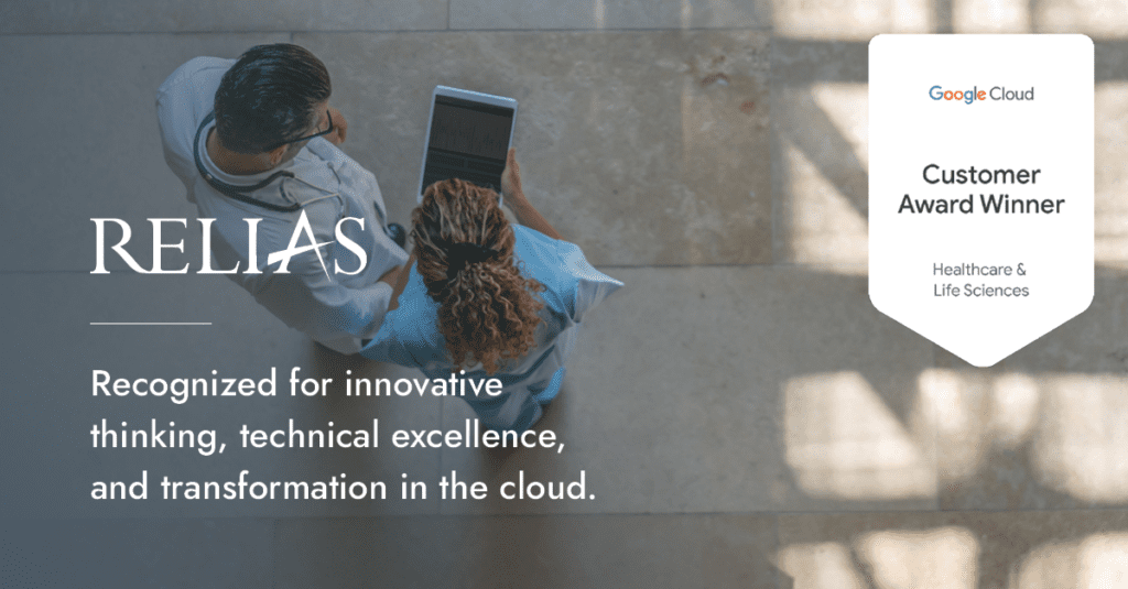 Relias Receives Google Cloud Customer Award for Healthcare & Life Sciences